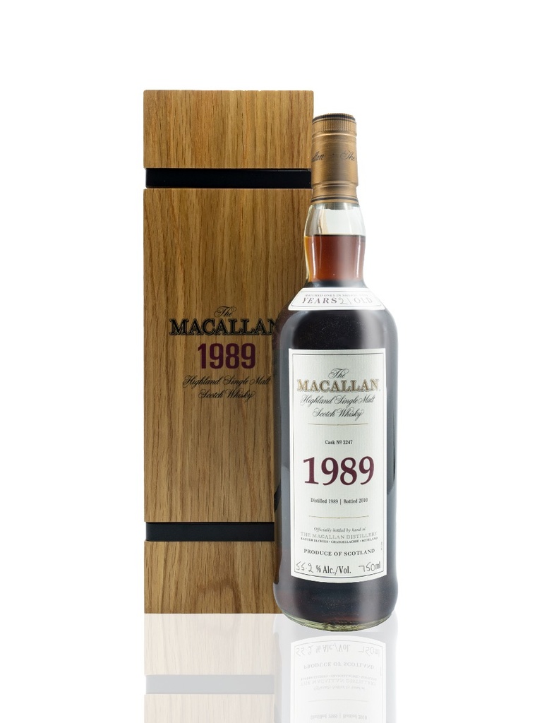 Macallan Fine and Rare 1989 750mL Cask # 3247 | Solera - Champagne ...